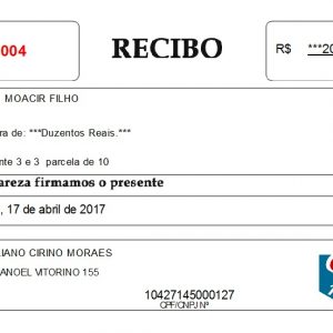 Emissor de recibo e nota promissória - Ac Softwares.com.br
