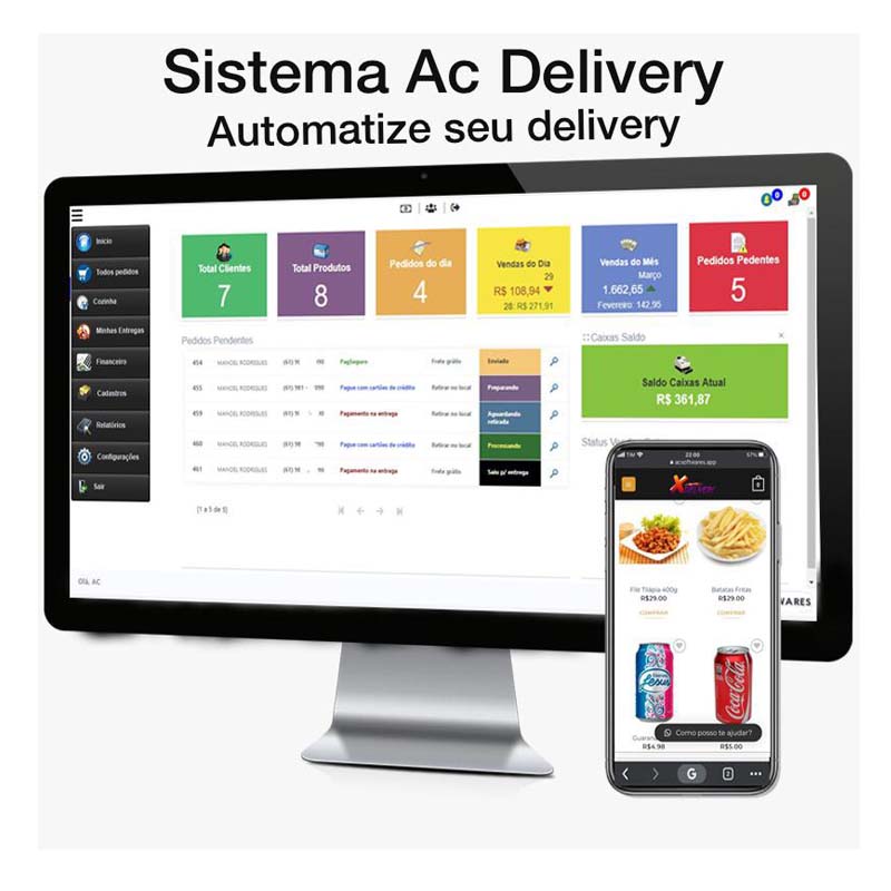Sistema / Script PHP 7.3 Delivery Integrado c/ Wordpress e WooCommerce ...